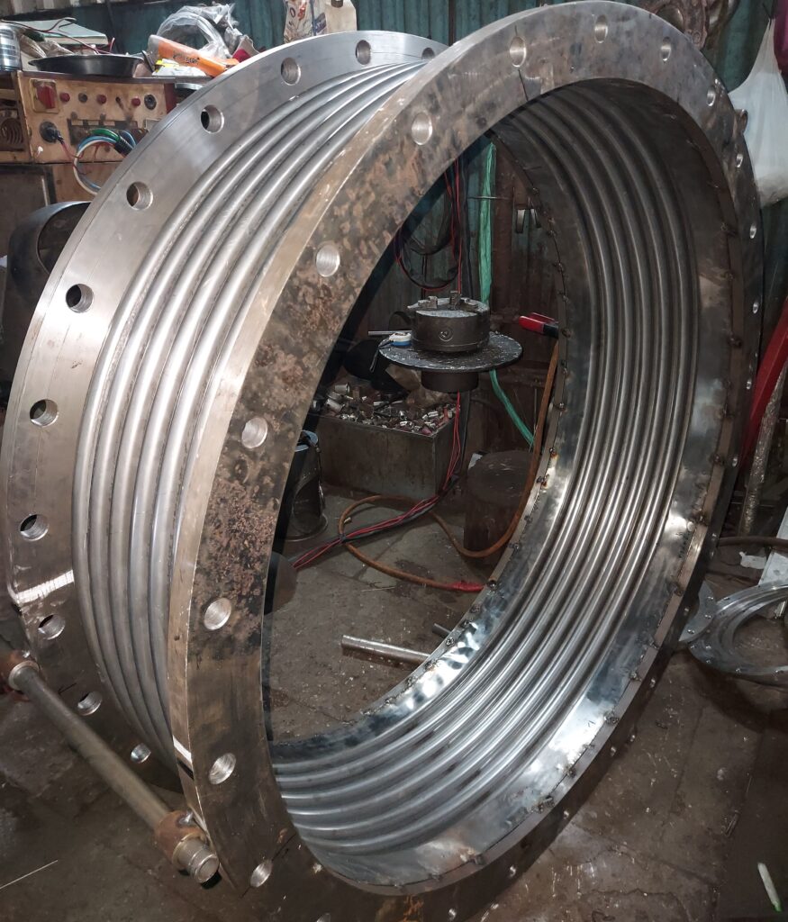 S.S. EXPANSION EXHAUST BELLOW – FLEXIBLE HOSE CO